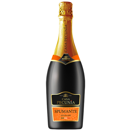 CASA PECUNIA VINO SPUMANTE EXTRA DRY 0,75L / 11,5% / 6 / IT